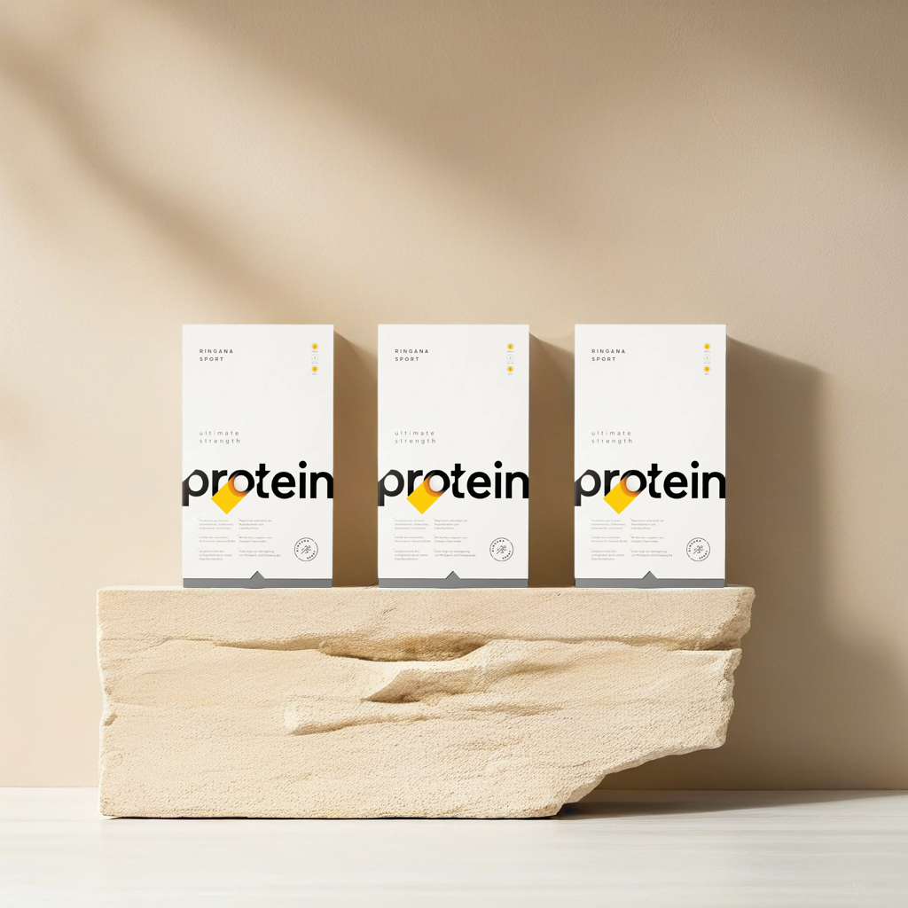 Ringana SPORT protein, Set of 3–Vegane Protein-Power für Muskelaufbau ...